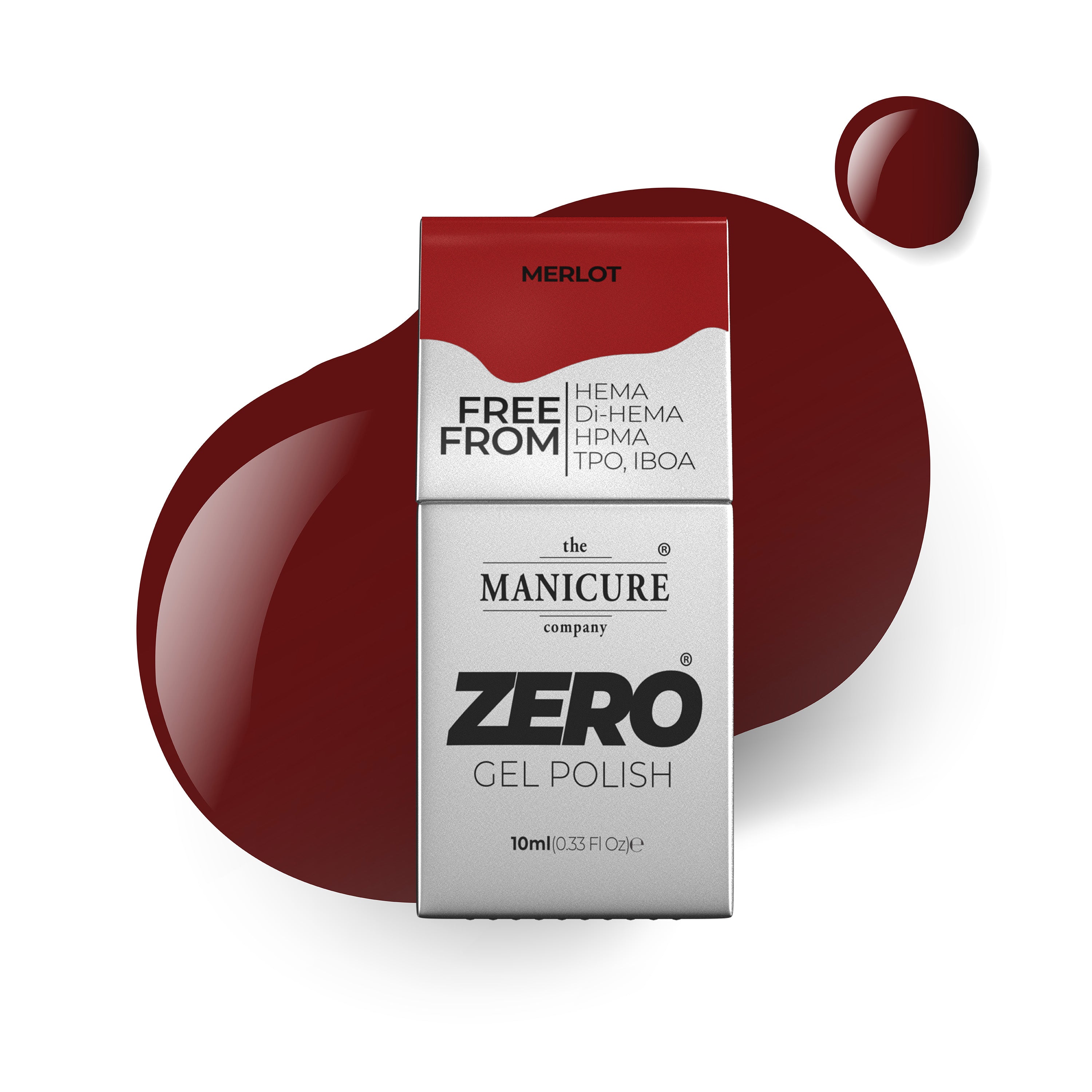 Zero Gel Polish® - Hypoallergenic Gel Polish - Merlot 10ml – The Manicure Company