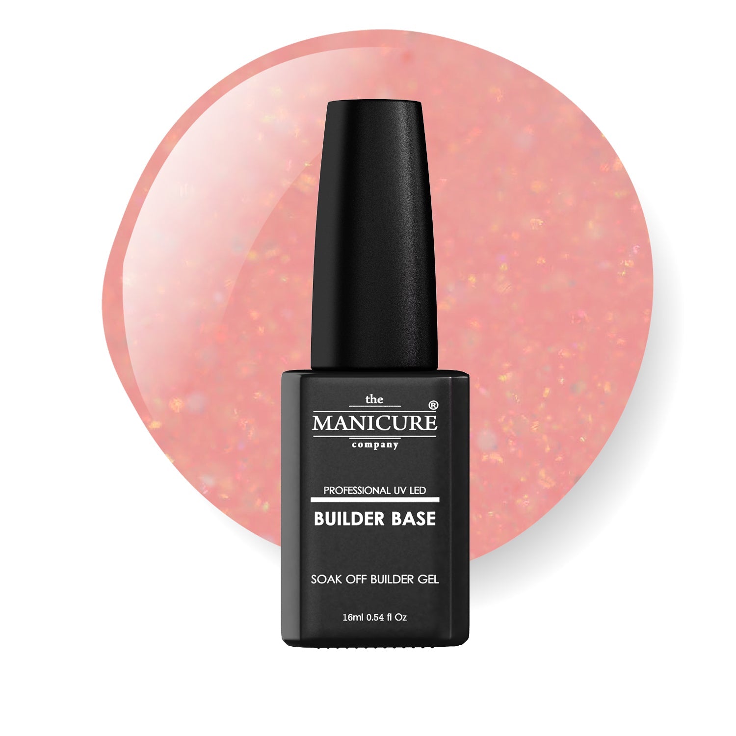 Peach Glaze - Professional Builder Gel In A Bottle – The Manicure Company