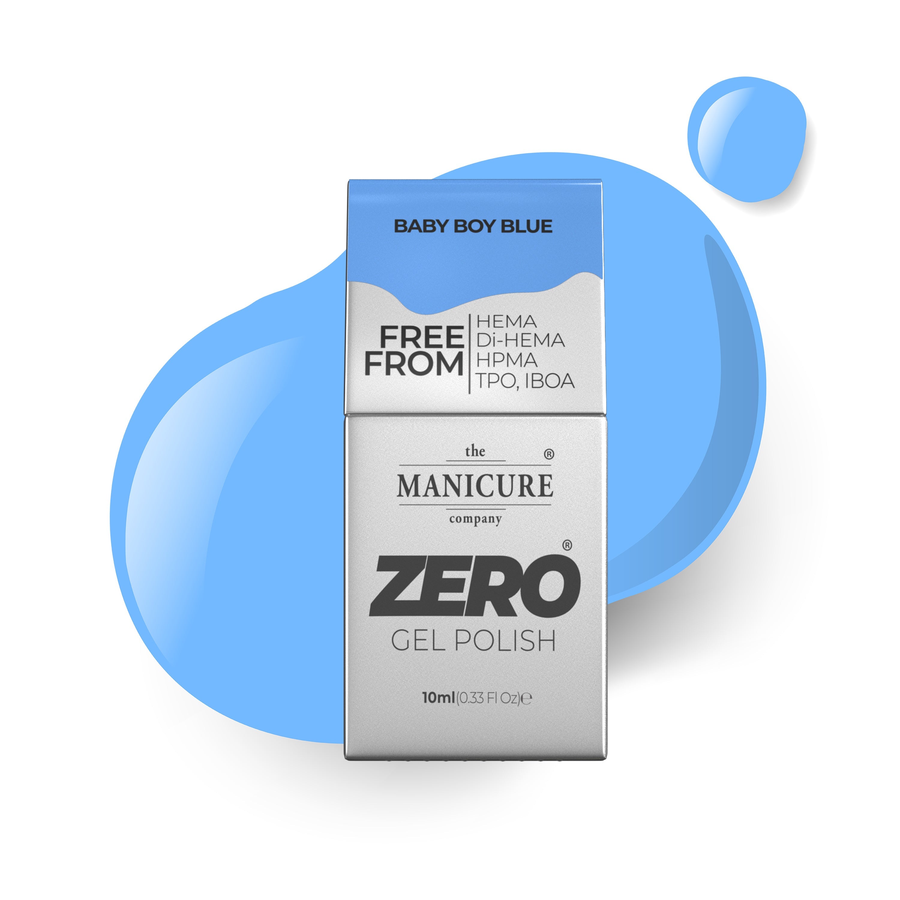 Zero Gel Polish® - Hema Free Gel Polish - Baby Boy Blue 10ml – The ...