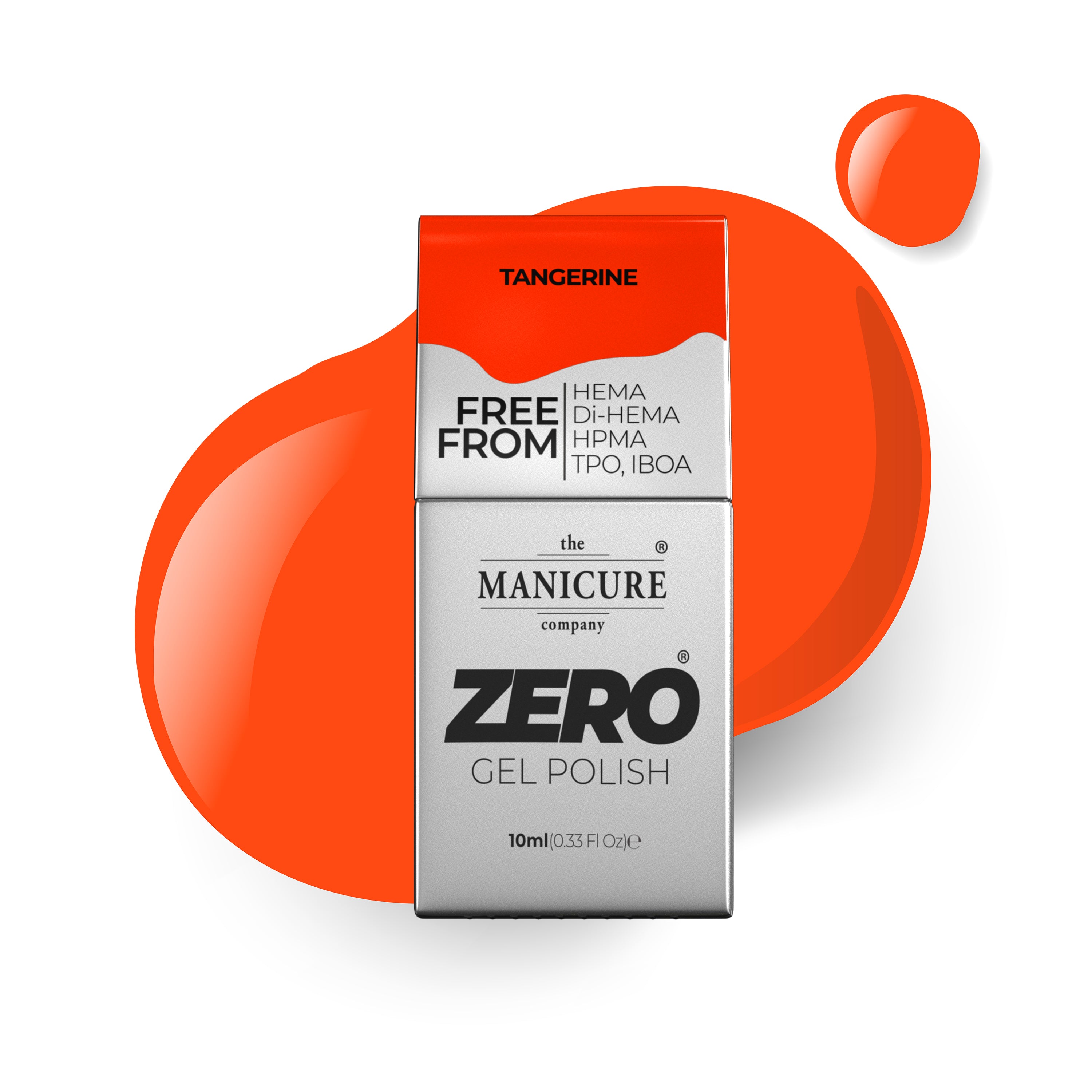 Zero Gel Polish® - Hema Free Gel Polish - Tangerine 10ml – The Manicure ...