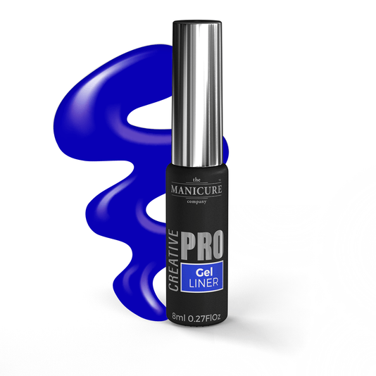Electric Blue UV LED Gel Paint Stripe Liner From The Manicure Company