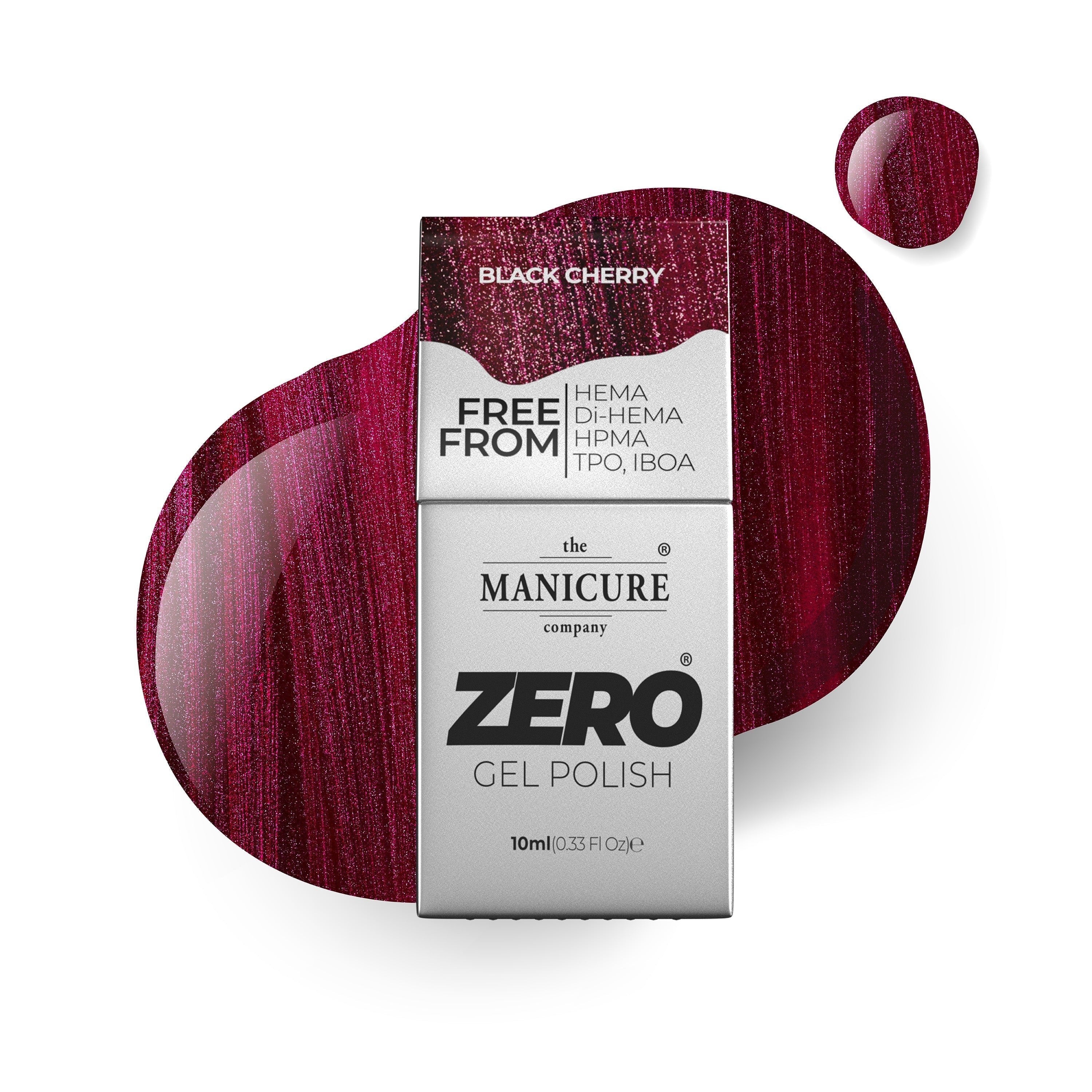 Zero Gel Polish® - Hypoallergenic Gel Polish - Black Cherry – The ...