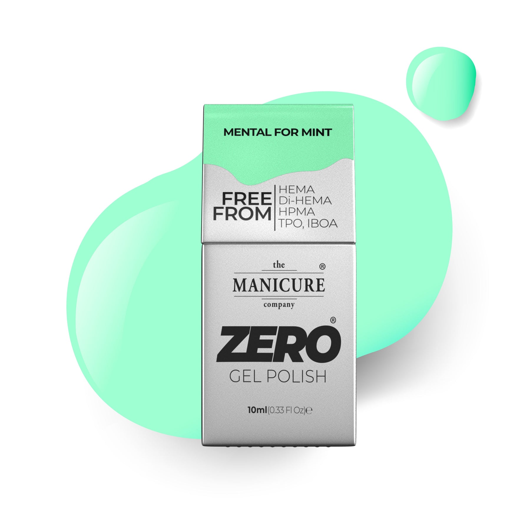 Zero Gel Polish® - Hypoallergenic Gel Polish - Mental For Mint 10ml ...