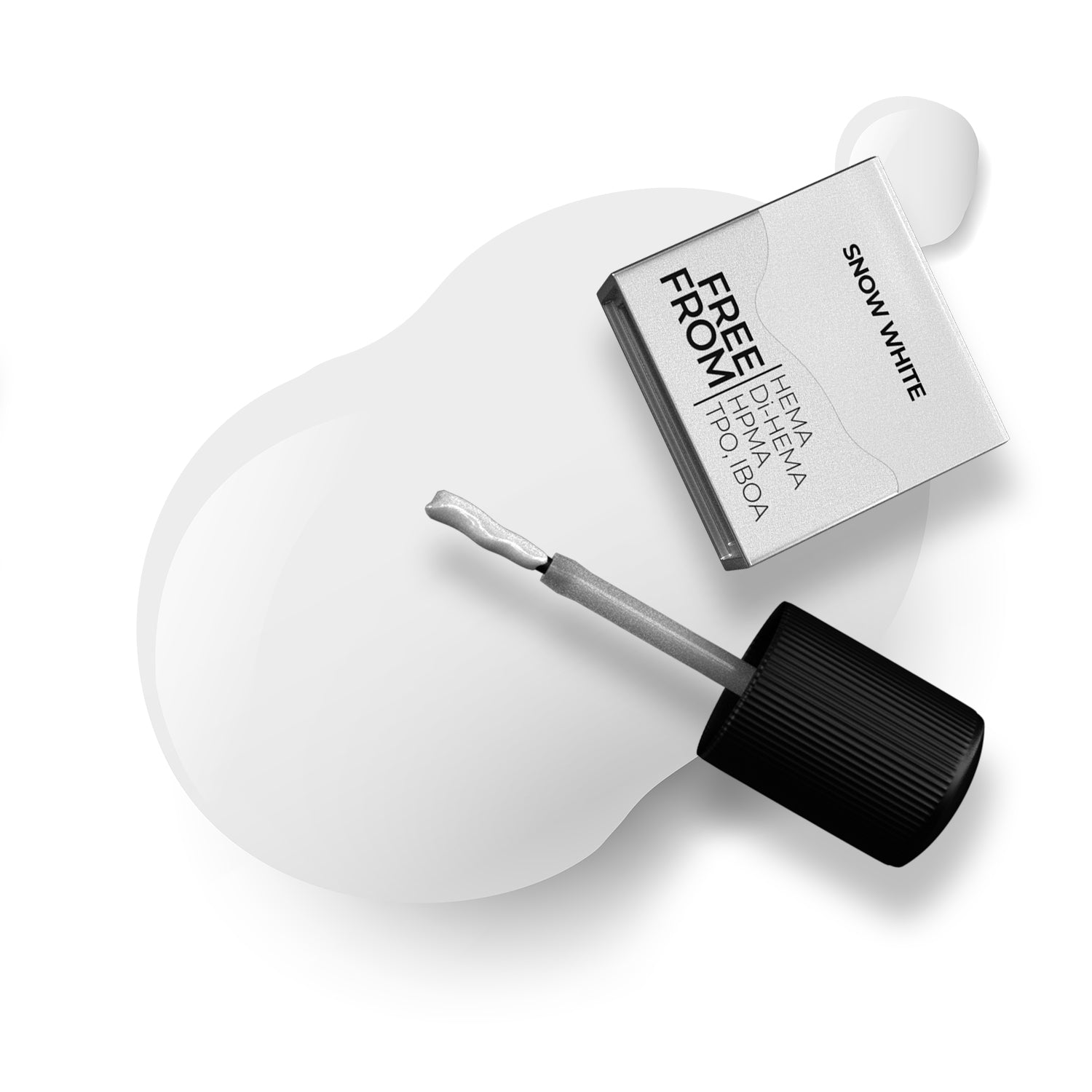 Hema Free Gel Polish - Snow White 10ml Zero Gel Polish® – The Manicure ...